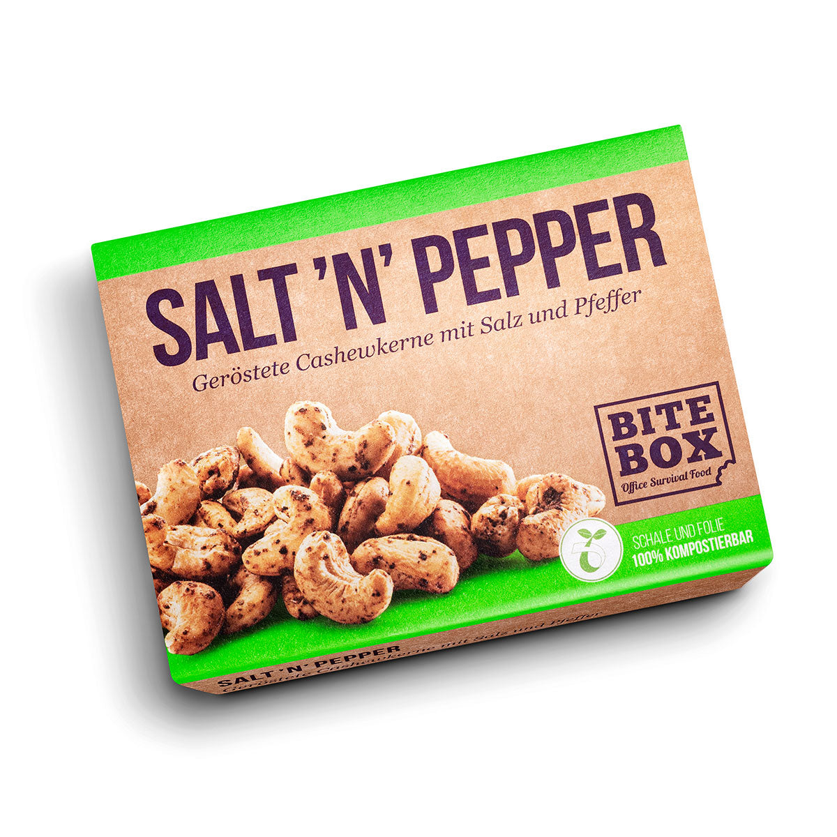 Geröstete Cashewkerne mit Salz und Pfeffer - Salt 'n' Pepper